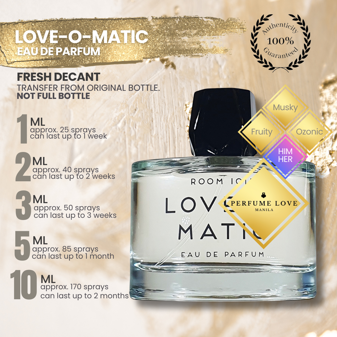 PERFUME DECANT Room 1015 Love-o-Matic Eau de Parfum – Perfume Love Manila